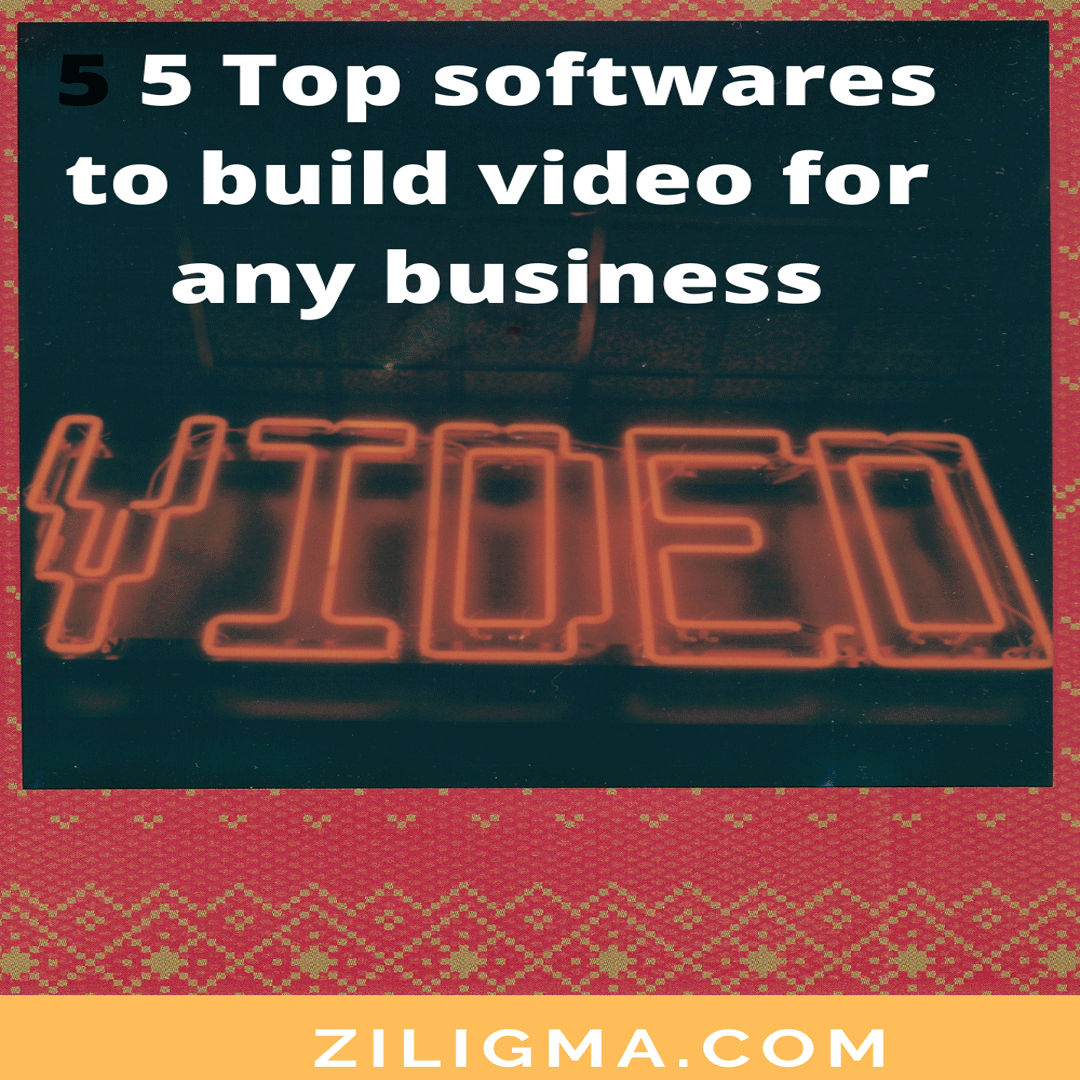Building Video - 5 Top Softwares