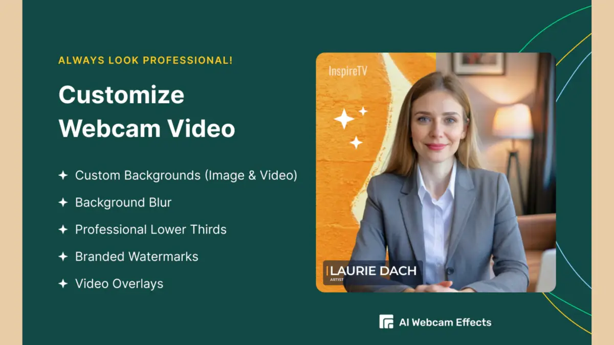 Al Webcam Effects Review - lifetime Price - ziligma